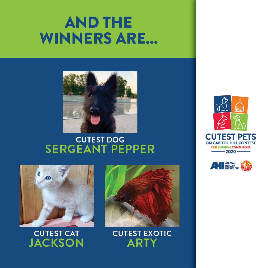 CUTEST PETS CONTEST - ANIMAL HEALTH INSTITUTE
